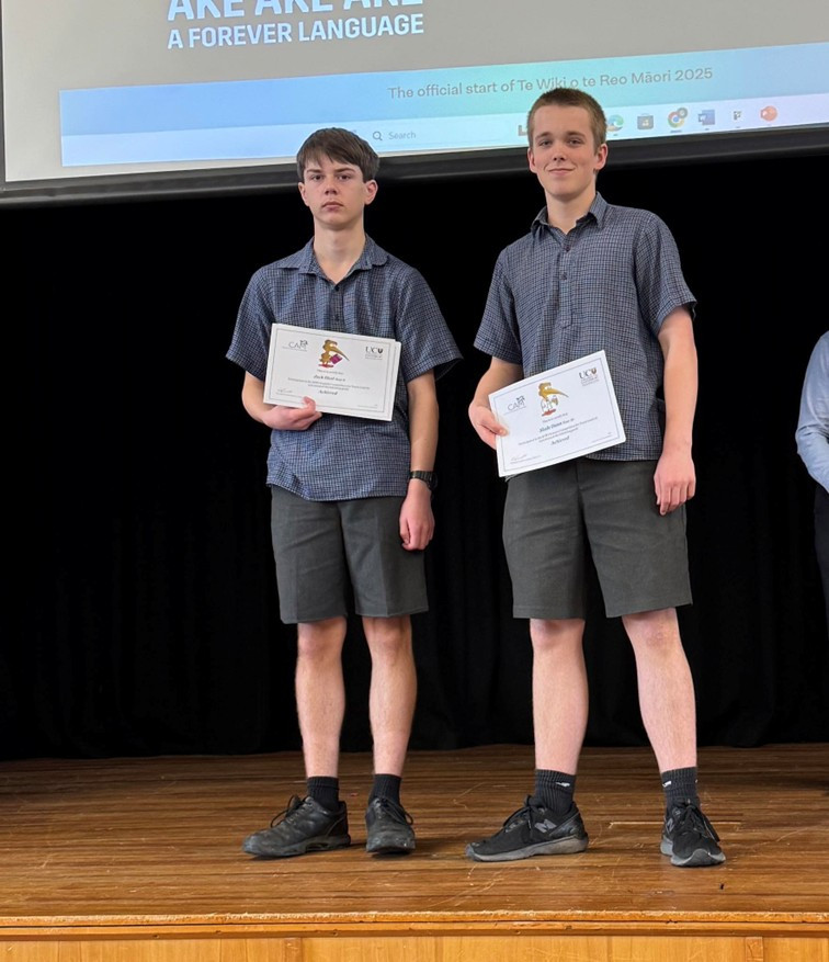 Award Winners • South Otago High School